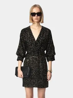 Zadig&Voltaire Rosli Velvet Dress