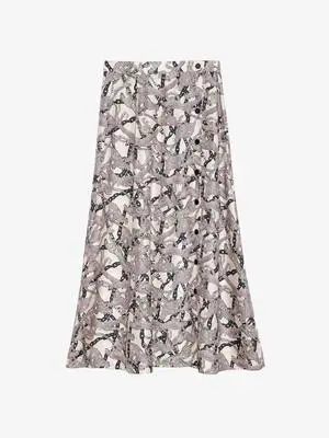 Zadig&Voltaire June Silk Skirt - Ecru