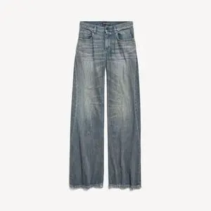Balenciaga Wide Leg Pants - Blue