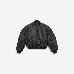 Balenciaga Standard Bomber Jacket - Black