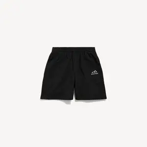 Balenciaga Bodies Relaxed Fit Shorts - Black