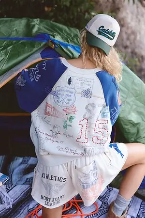 Free People Out Of Your League Henley Sweatshirt