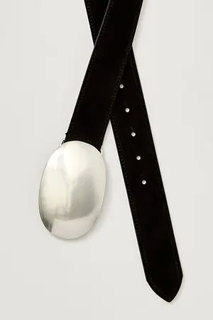 B-low The Belt Myra Nubuck Belt - Black