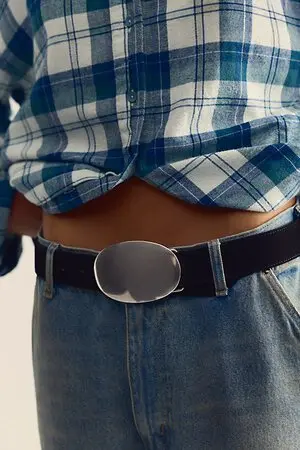 B-low The Belt Myra Nubuck Belt - Black