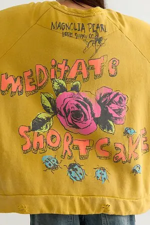 MAGNOLIA PEARL Neon Bluebonnet Richi Sweatshirt
