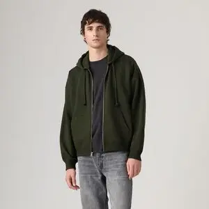 LEVI'S Boxy Full-zip Sweatshirt