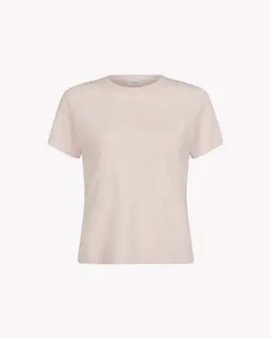 Serena Bute Cotton Short Sleeve T-shirt - Pink