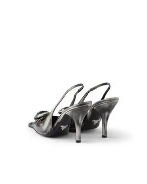 Prada Leather Slingback Pumps