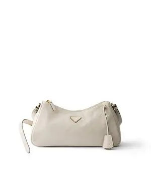 Prada Aimée Large Nappa Leather Bag - Neutral