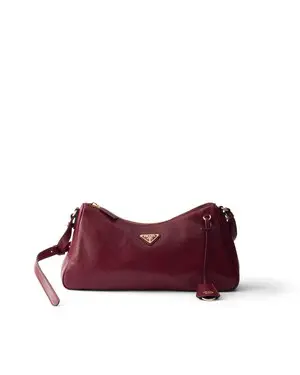 Prada Aimée Large Nappa Leather Bag - Red