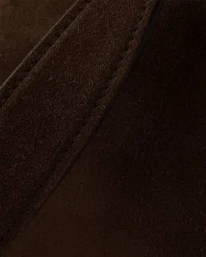 Prada Aimée Medium Suede Shoulder Bag