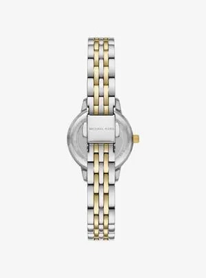 Michael Kors Mini Melissa Pavé Two-tone Watch