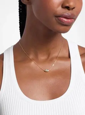 Michael Kors Marquise Stone Necklace