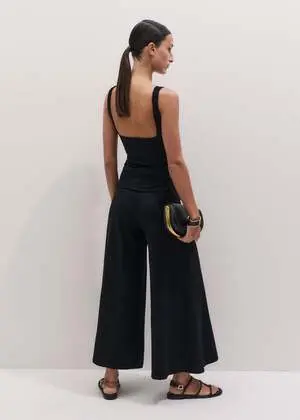 ME+EM Square-neck Slim Bodysuit