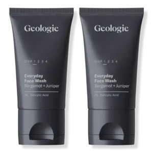 GEOLOGIE Salicylic Acid Face Wash Bergamot + Juniper 2-pack - One-color