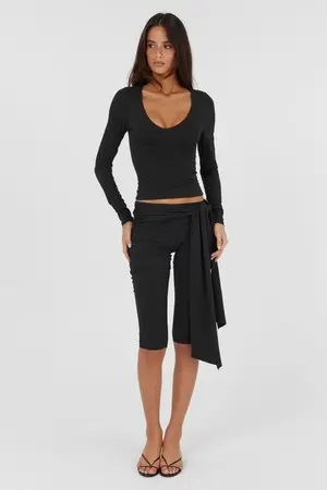 SASHA THERESE Elvira Capri - Black