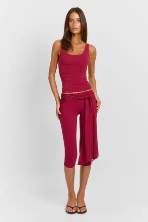 SASHA THERESE Elvira Capri - Red