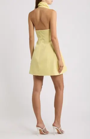 Oddmuse Halterneck Mini Dress