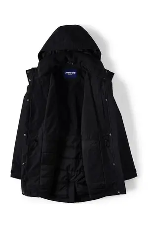 LANDS' END Squall Waterproof Insulated Parka - Black
