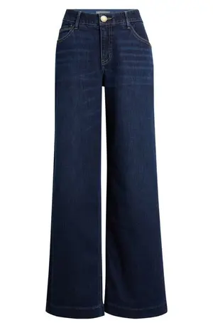 Wit & Wisdom Sam High Waist Wide Leg Jeans
