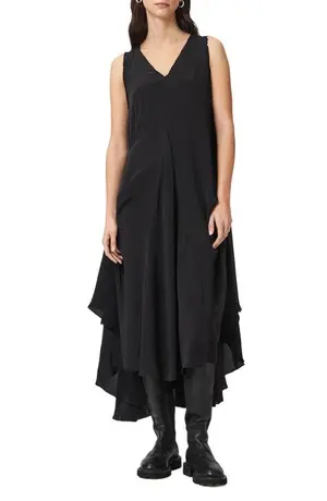 ALLSAINTS Sybil Midi Dress - Black