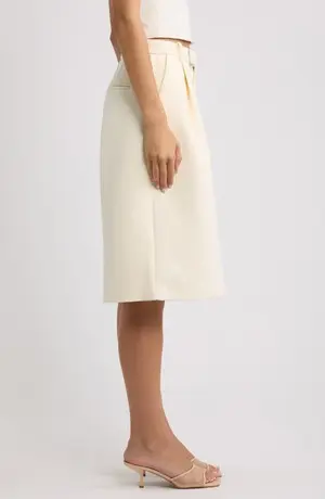 Oddmuse Wide Leg Knee Length Bermuda Shorts