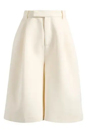 Oddmuse Wide Leg Knee Length Bermuda Shorts