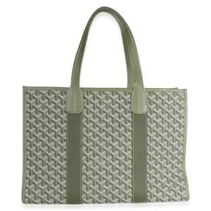 Goyard Villette Tote In Canvas - Green