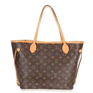 LOUIS VUITTON Monogram Canvas Neverfull Mm - Brown