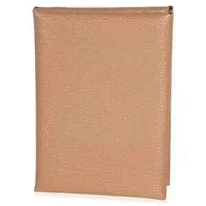 Hermès Chai Chevre Mysore Calvi Card Holder Brown