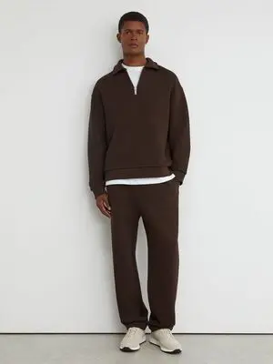 REISS Suede Grant Suede Suede Lightweight Runner Trainers