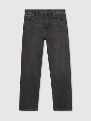 REISS Stones Relaxed Straight-leg Stonewashed Jeans