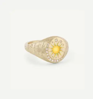 CECE JEWELLERY The You Are My Sun Ring - Gold