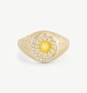 CECE JEWELLERY The You Are My Sun Ring
