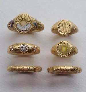 CECE JEWELLERY The You Are My Sun Ring