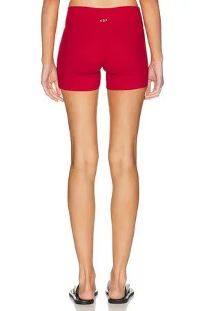 437 The Micro Short - Scarlet