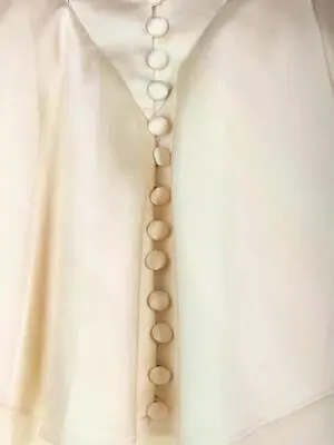 Cinq À Sept Mary Ruffled Button-front Top