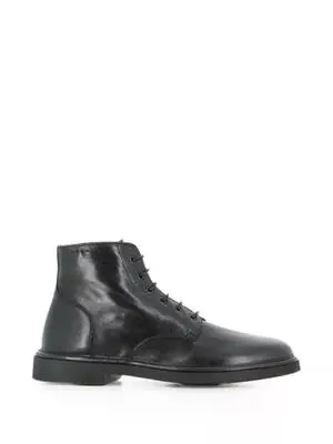 ALEXANDER HOTTO Lace-up Leather Ankle Boots