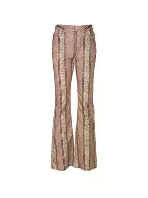 Cinq À Sept Charlie Paisley-print Jeans - Pink