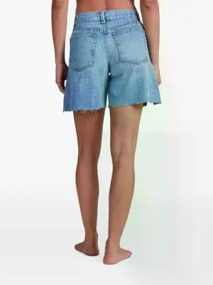 ASKK NY Longboarder Raw-cut Side-slit Shorts