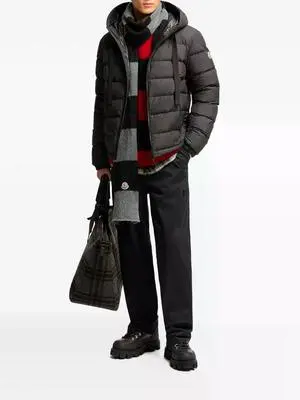 Moncler Hooded Padded Jacket - Black