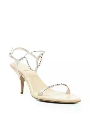 Chloé Zia Crystal-embellished Sandals