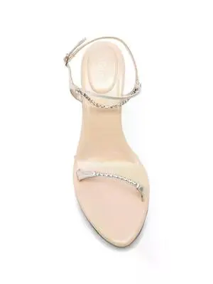 Chloé Zia Crystal-embellished Sandals