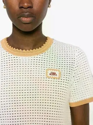 Casablanca Logo-patch T-shirt
