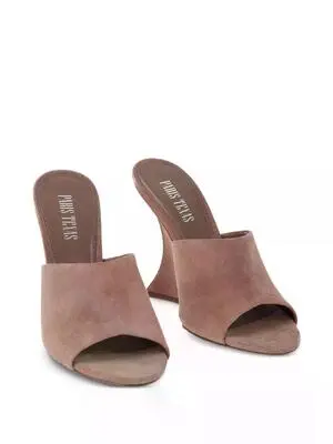Paris Texas Nina Wedge Mules