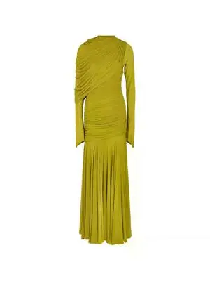 DEME Oakland Ruched Draped Maxi Dress