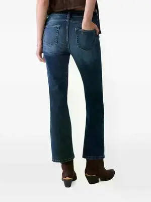 Liu Jo Bootcut Jeans With Jewel Buttons