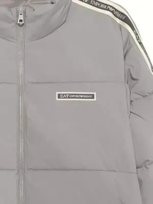 EA7 Padded Logo Series Jacket - Grey