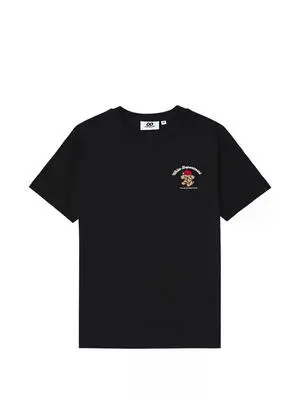 CHOCOOLATE Graphic-print Cotton T-shirt - Black