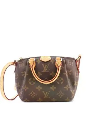 LOUIS VUITTON Monogram Canvas Nano Crossbody Bag - Brown
